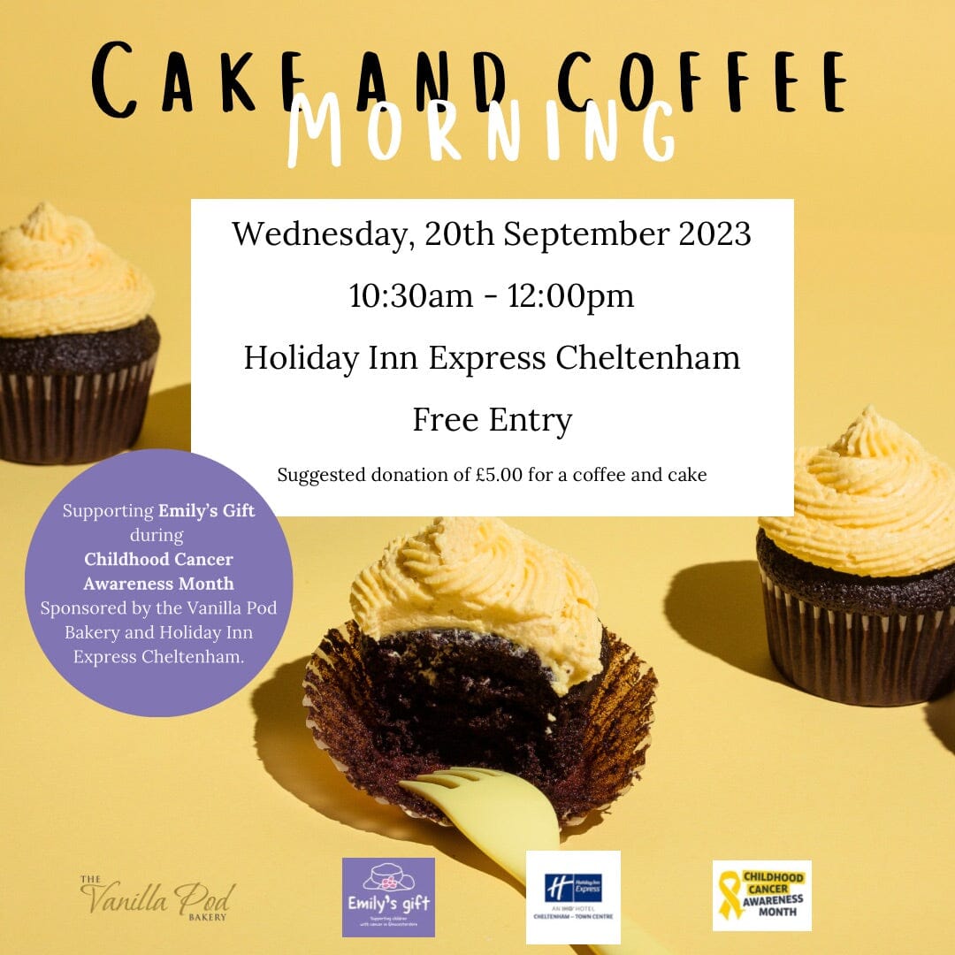 Fundraising Event: Cake & Coffee Morning in aid of Emily’s Gift ...